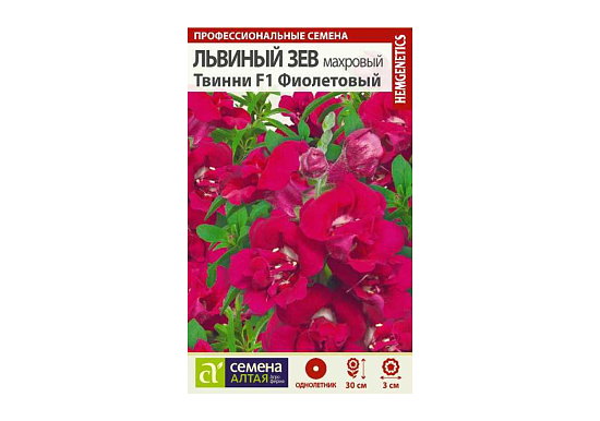Львиный зев Твинни фиолетовый, семена – купить в питомнике по цене 85 ...